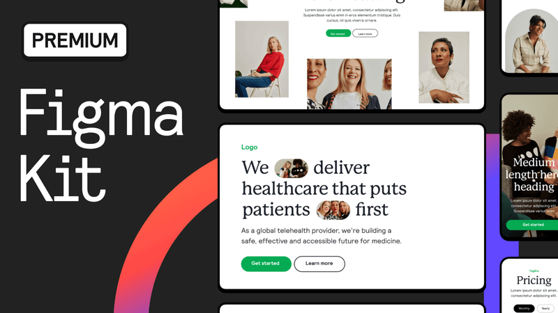 The world's largest collection of Figma components for web design ...