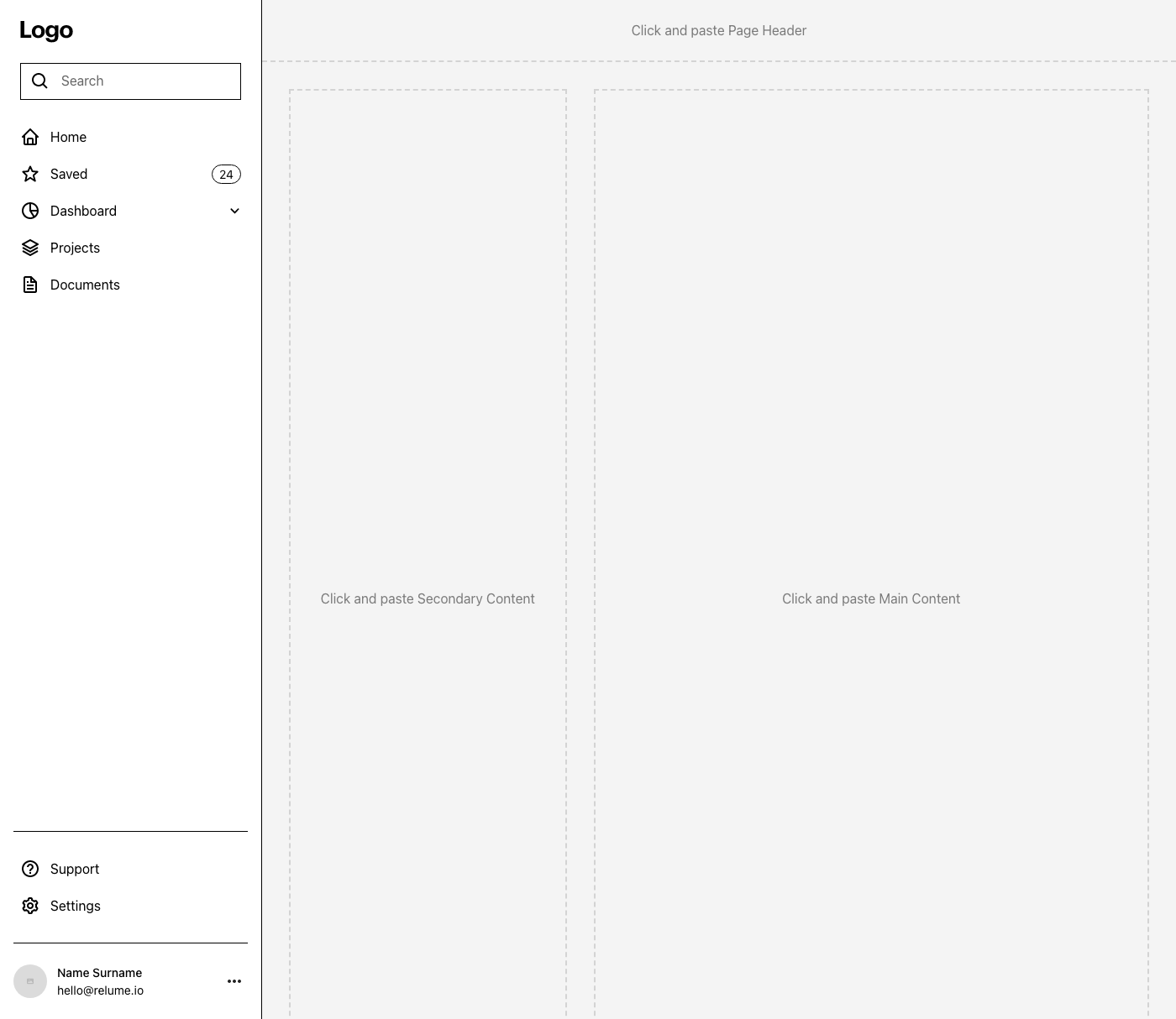 Application Components | Webflow Library