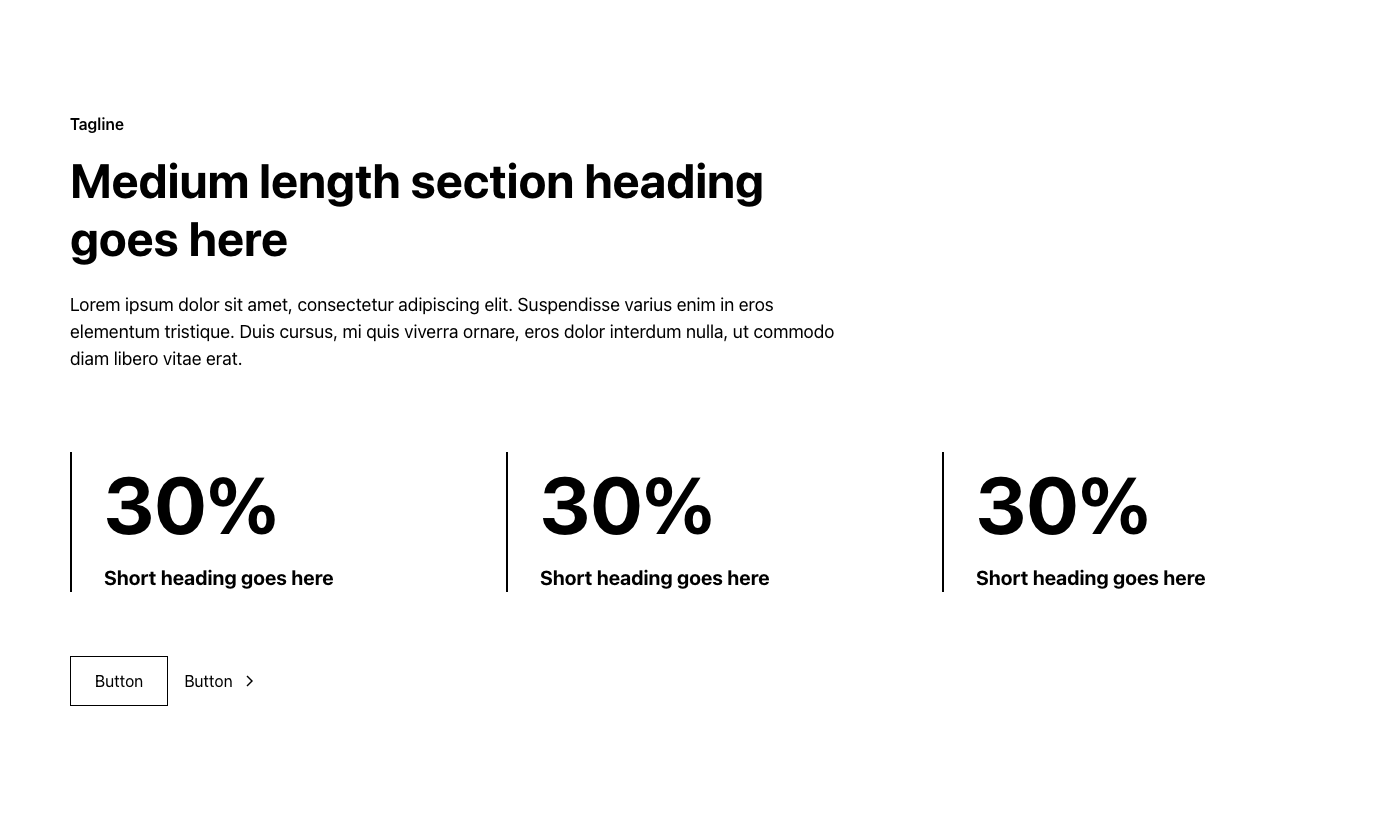 Stats Sections | Webflow Library