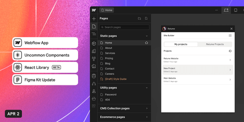 Relume — Websites designed & built faster with AI | AI website builder